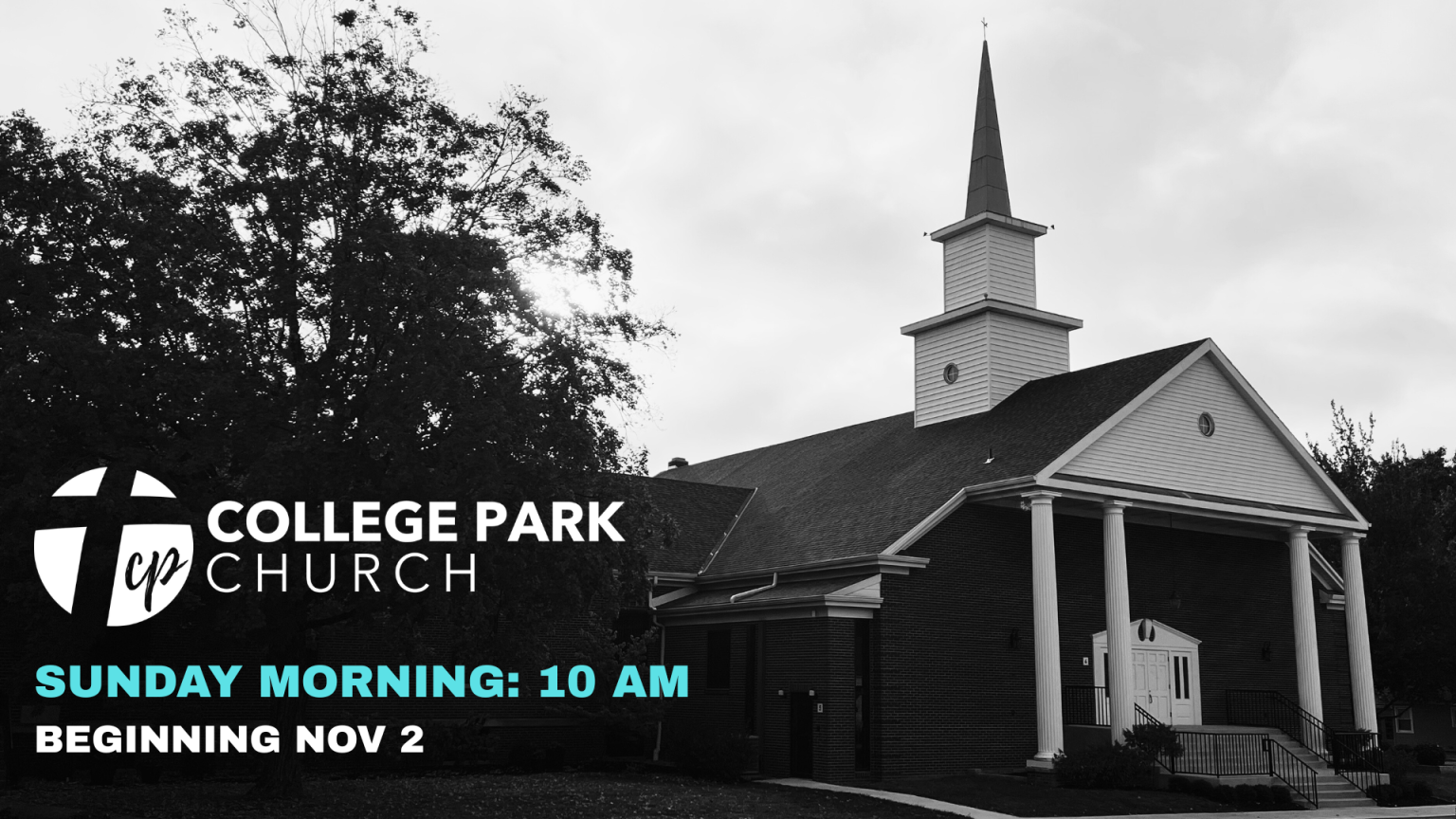 Service Time Change: Beginning Nov 2! – College Park Church